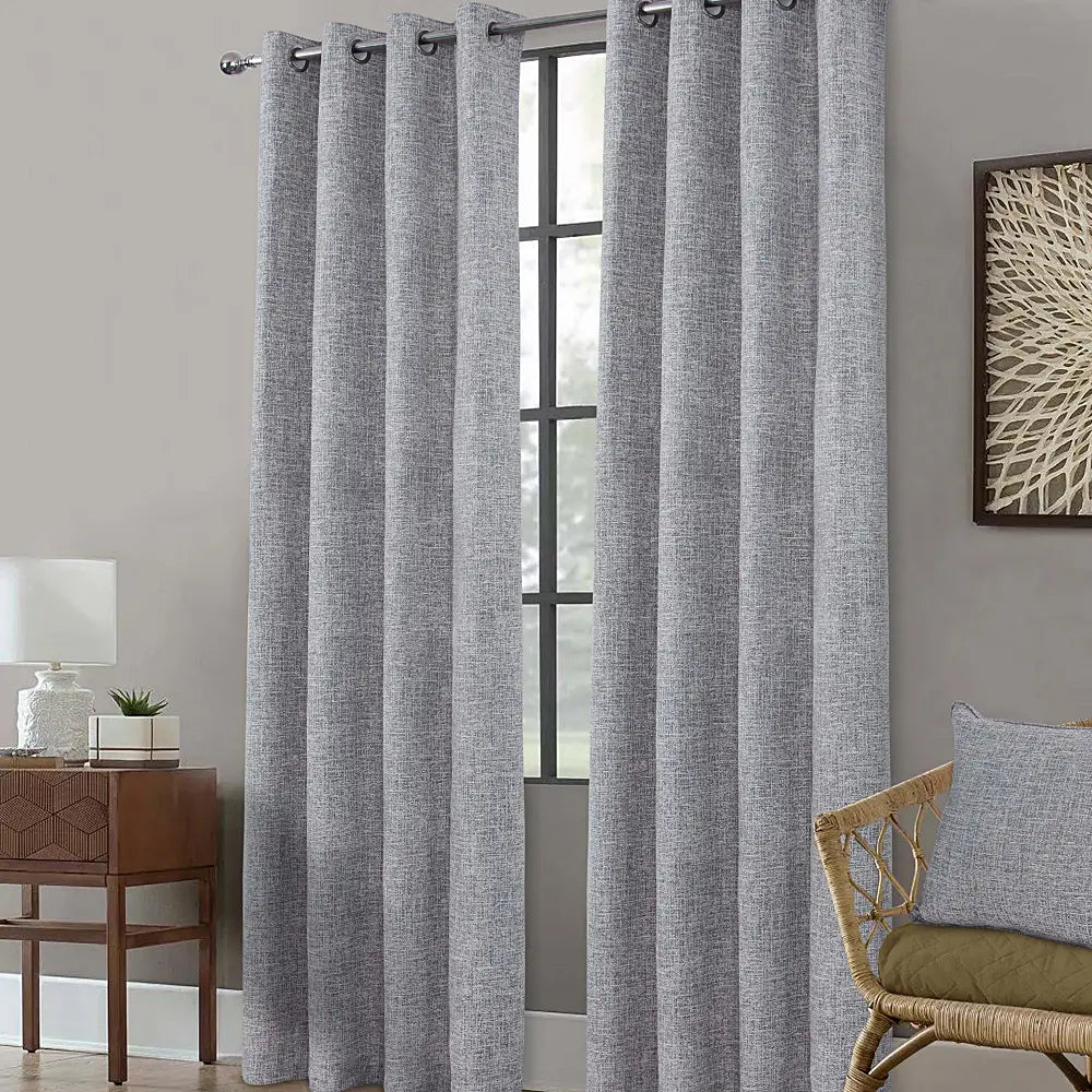 Clayton Grey Blackout Curtains — JMR House to Home