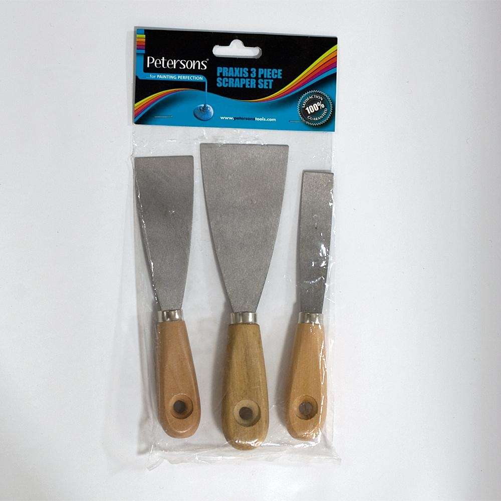 Petersons Praxis 3 Piece Scraper Set — JMR House to Home
