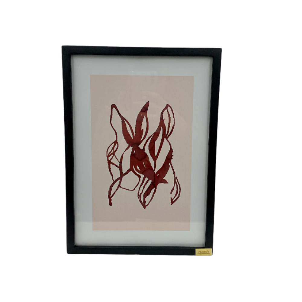 HUBSCH Oak Black Small Frame with Photo — JMR House to Home