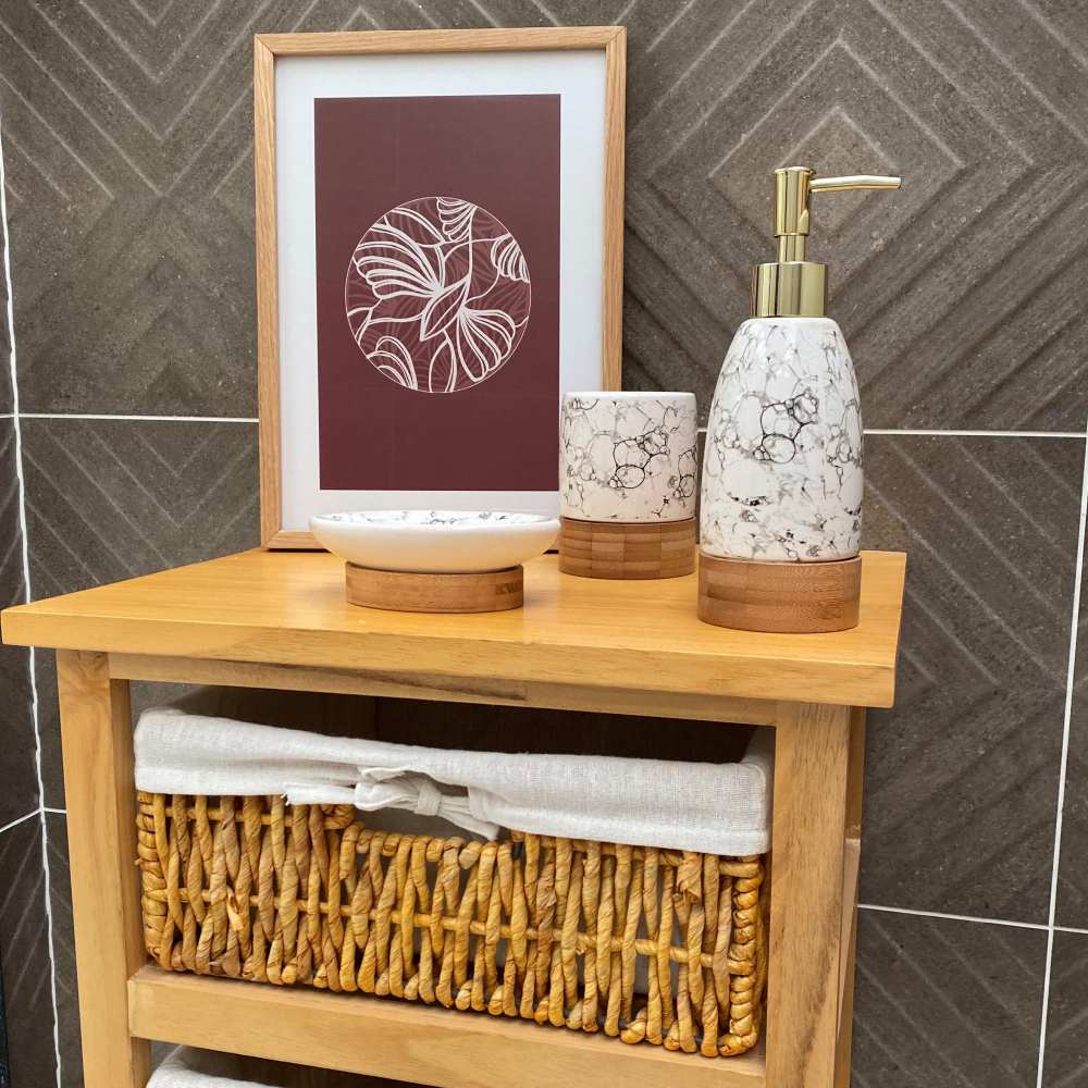 HUBSCH Oak Nature Small Frame with Photo — JMR House to Home