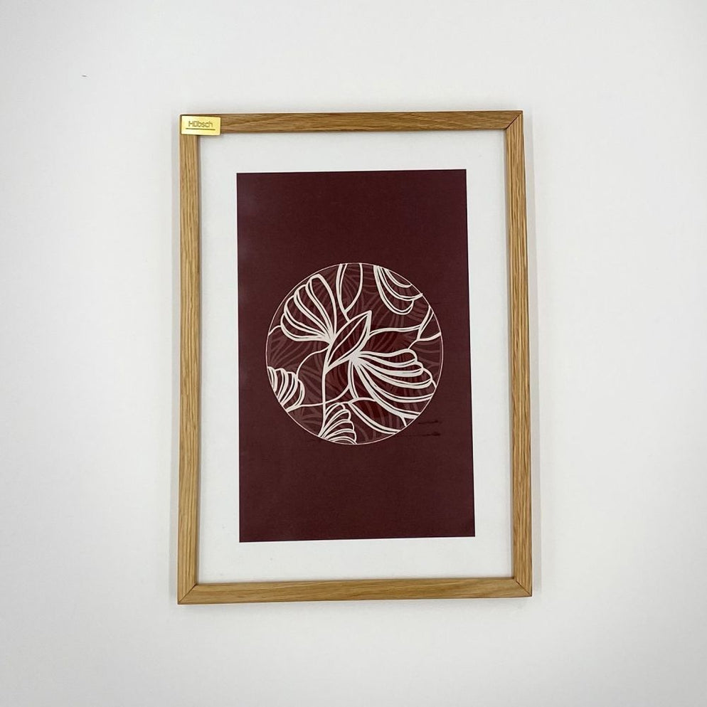 HUBSCH Oak Nature Small Frame with Photo — JMR House to Home