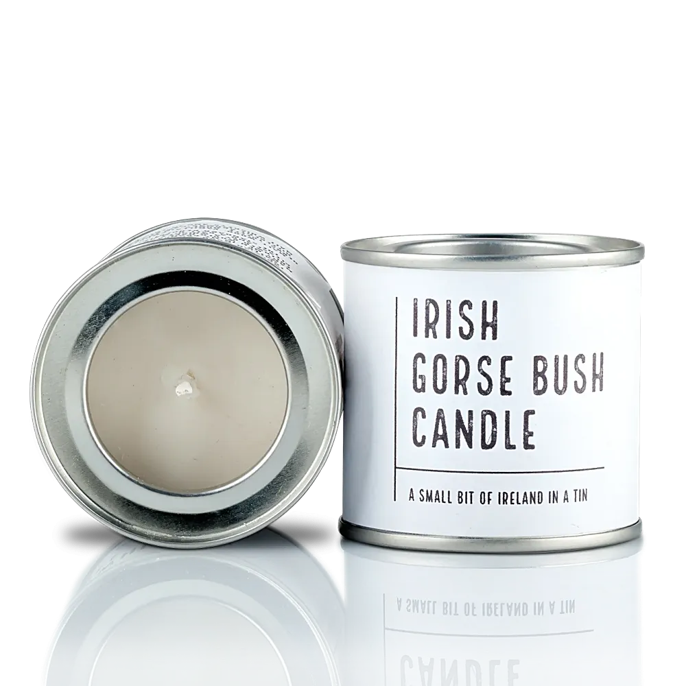 Irish Gorse Bush Candle Tin — JMR House to Home