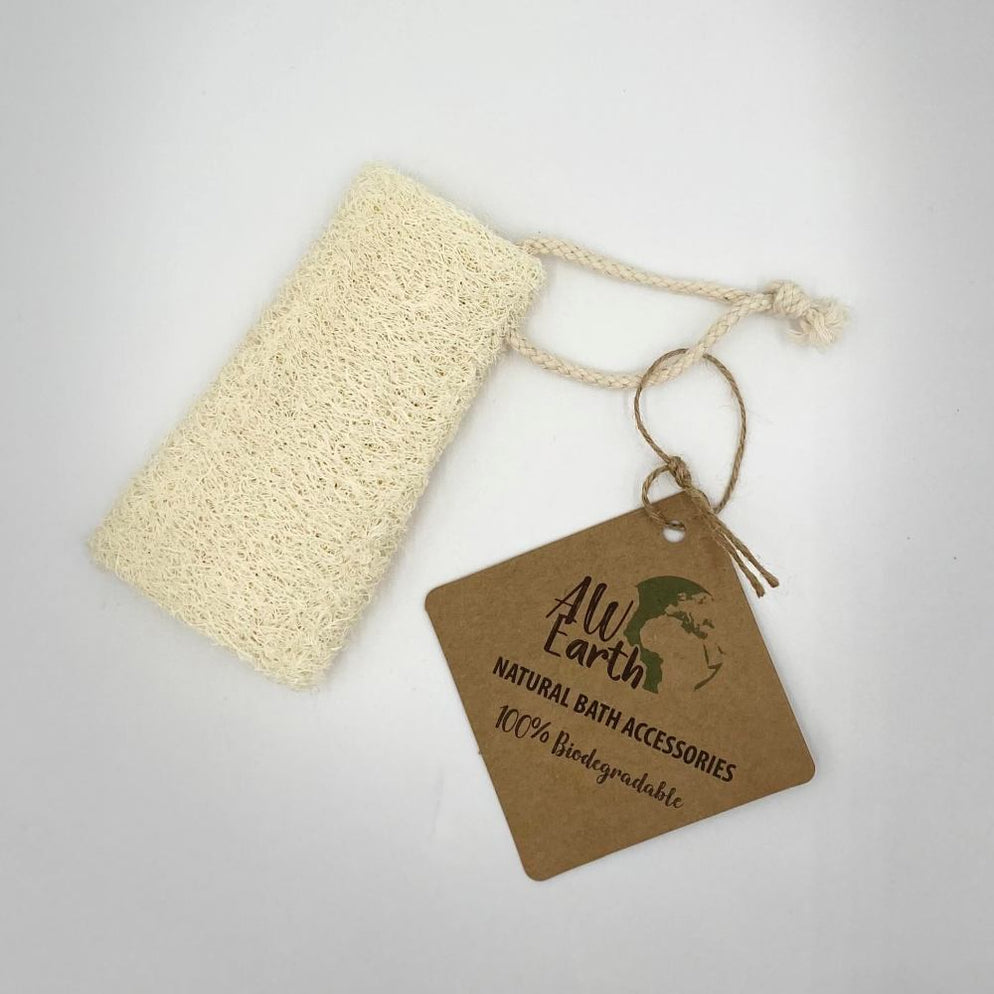 Natural Loofah Scrub on Rope — JMR House to Home