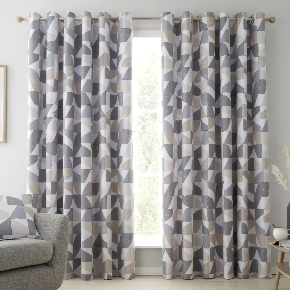 Oslo Geo Curtains — JMR House to Home