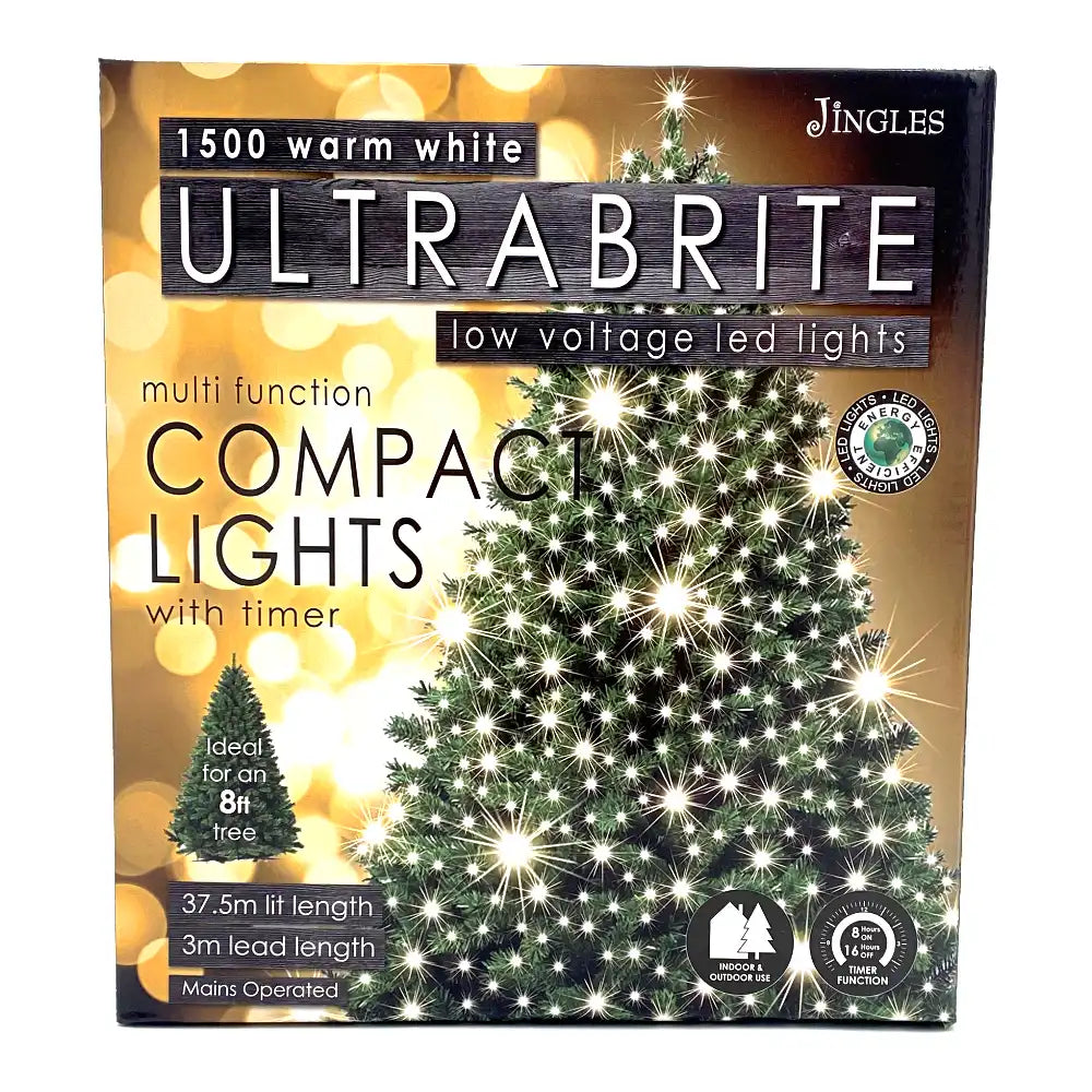 Warm White LED Ultra Brite Christmas Lights — JMR House to Home