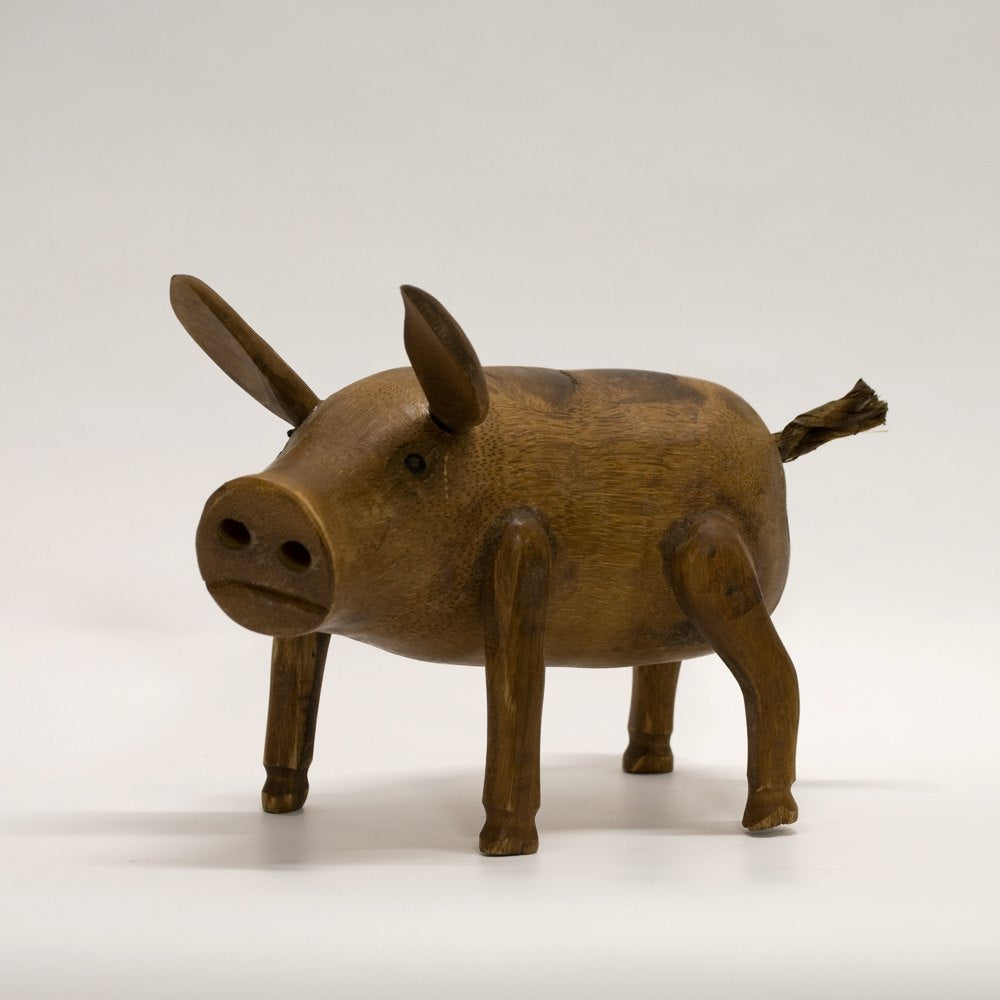 Wooden Pig — JMR House to Home